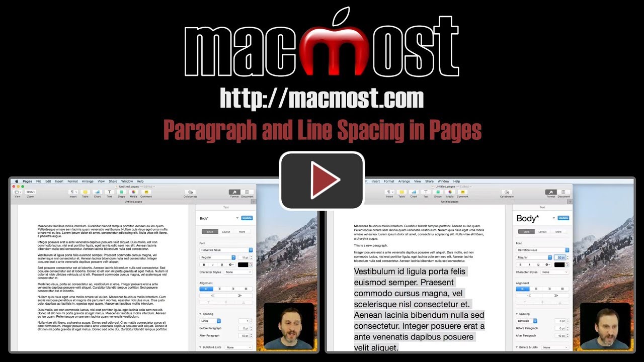 Paragraph And Line Spacing In Pages 1574 YouTube Paragraph And Line Spacing In Pages 1574 YouTube