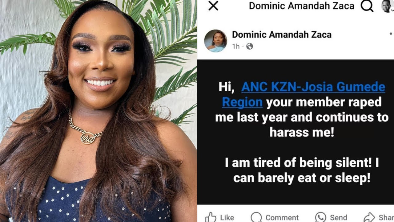 Dominic Zaca Drops a Bomb Exposing ANC’s Alleged Rapist! #ANC # ...