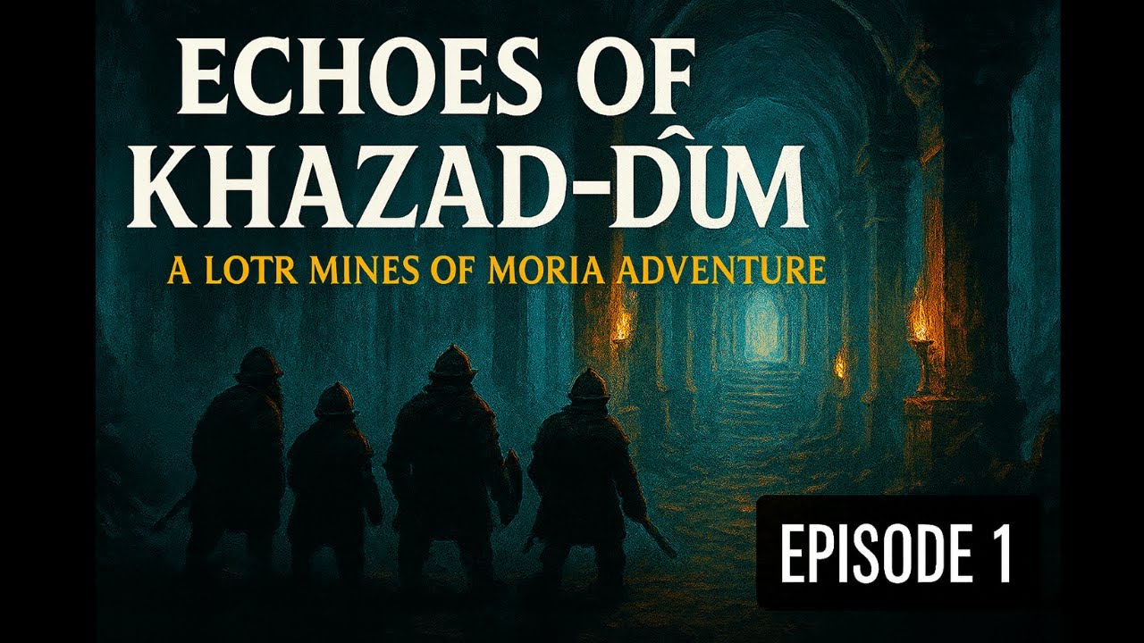 Echoes of Khazad dûm A LOTR Mines Of Moria Adventure Episode 1 - YouTube
