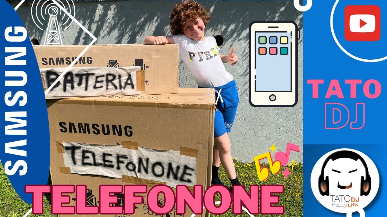 Telefono gigante Samsung unboxing Galaxy - YouTube
