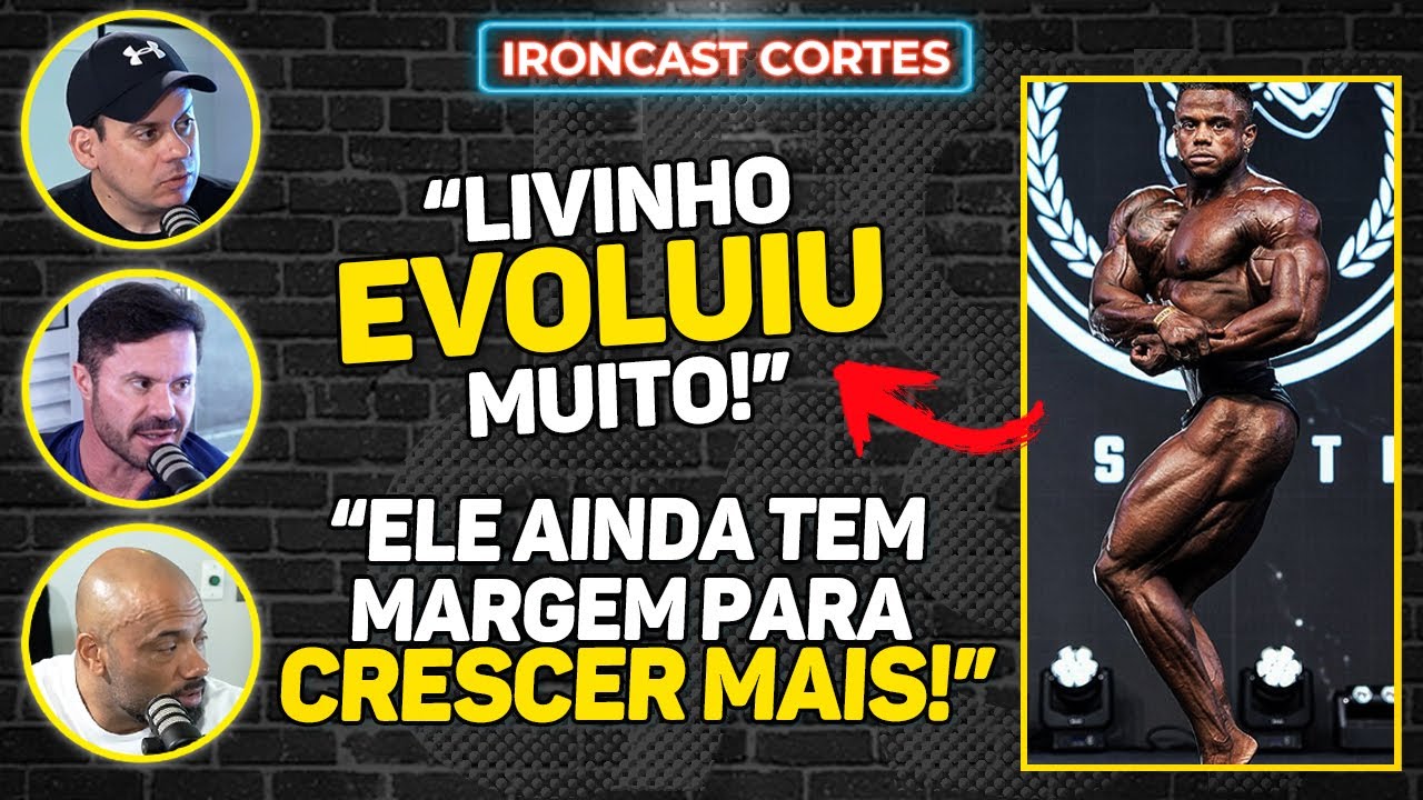 CARIANI, CHAIN E BALESTRIN SE ASSUSTARAM COM A EVOLUÇÃO DE LIVINHO ...