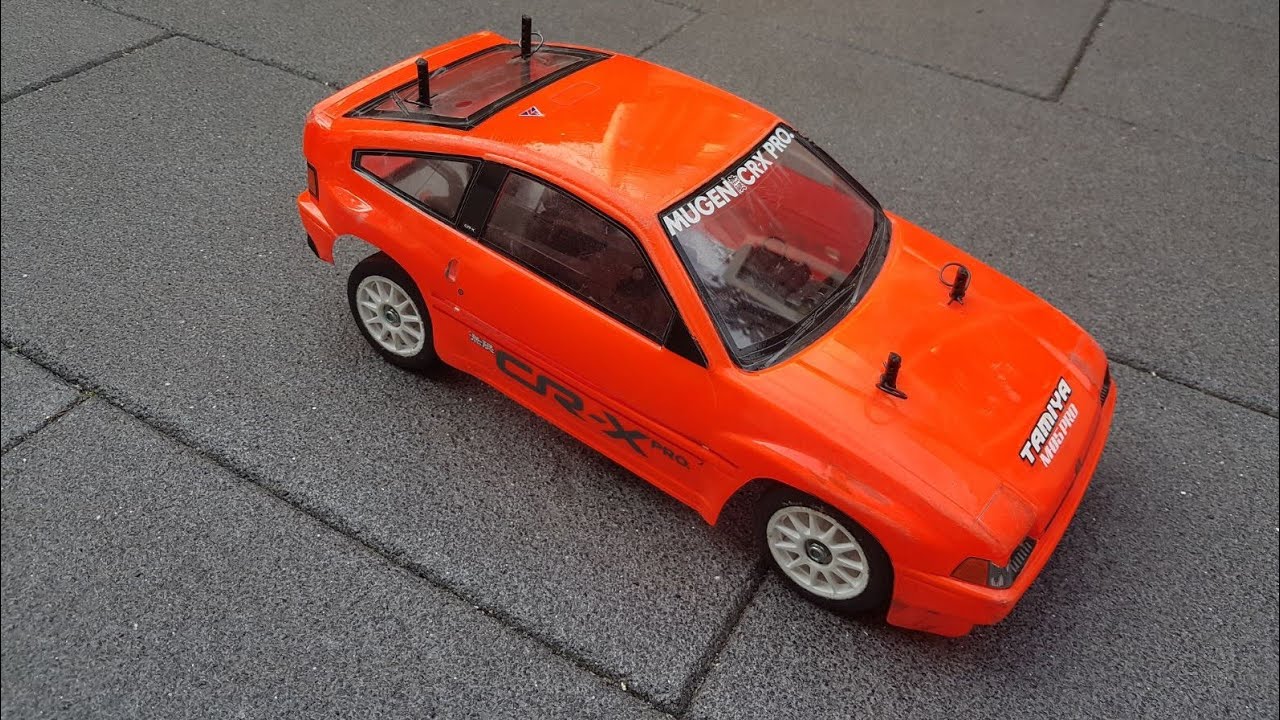 tamiya honda crx rc car - YouTube