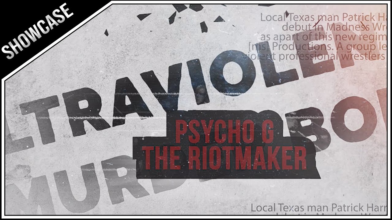 ULTRAVIOLENT MURDER BOI | Meet Psycho G | WWE 2k22 - YouTube