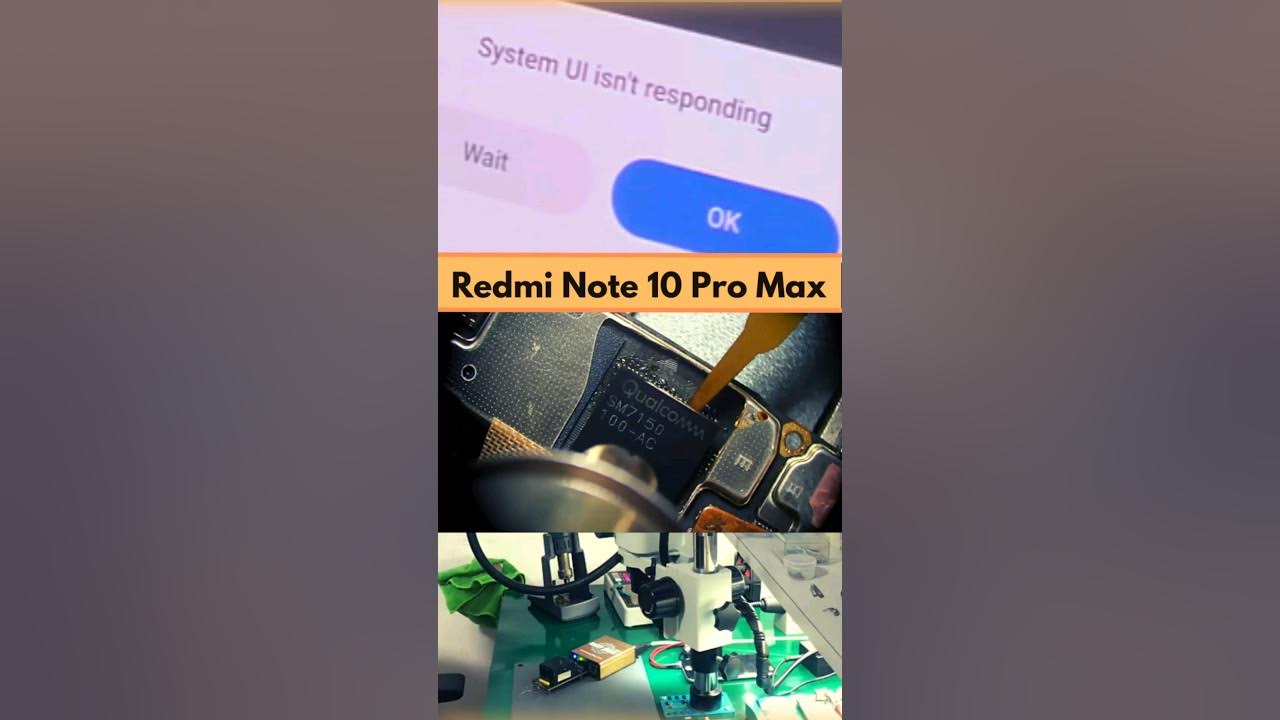 Redmi Note 10 Pro Max (System UI isn't responding) #shorts - YouTube