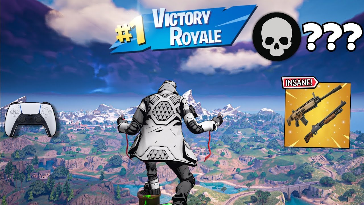 High Elimination Solo Win Fortnite Gameplay (Chapter 5 PS5 Controller ...
