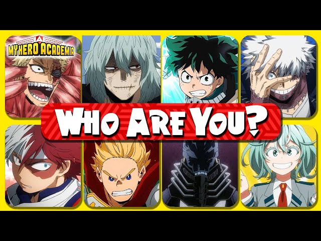 Mha Quiz Which My Hero Academia Mha Character Are You