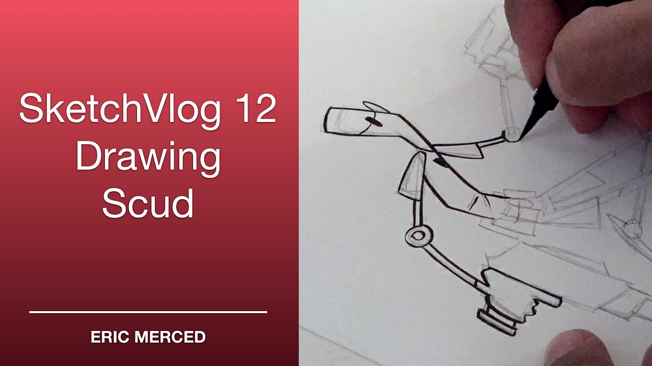 Sketchvlog 12: Drawing SCUD - YouTube
