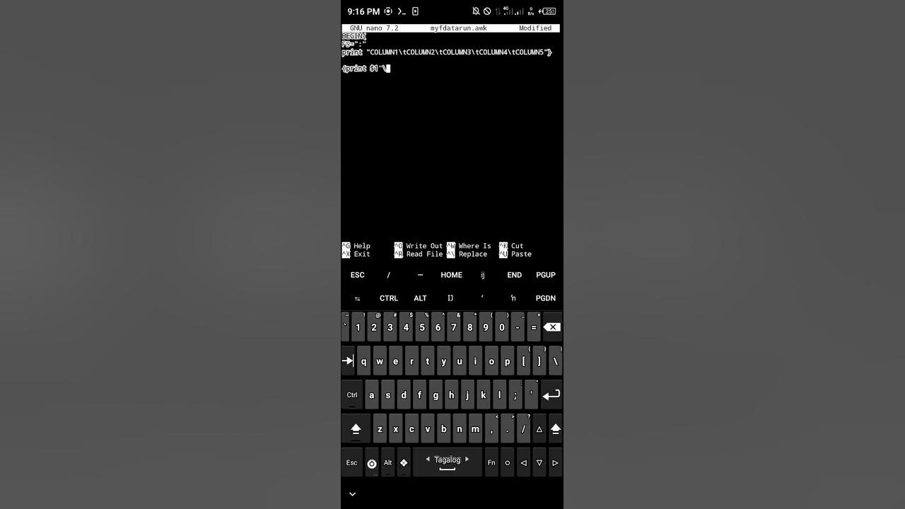 Powerful Awk Built-in Variables – FS, OFS, RS, ORS, NR, NF, FILENAME, FNR - YouTube