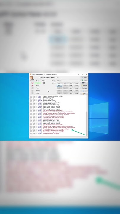 Error: MySQL shutdown unexpectedly | Solución fácil y rápido | MySQL no ...