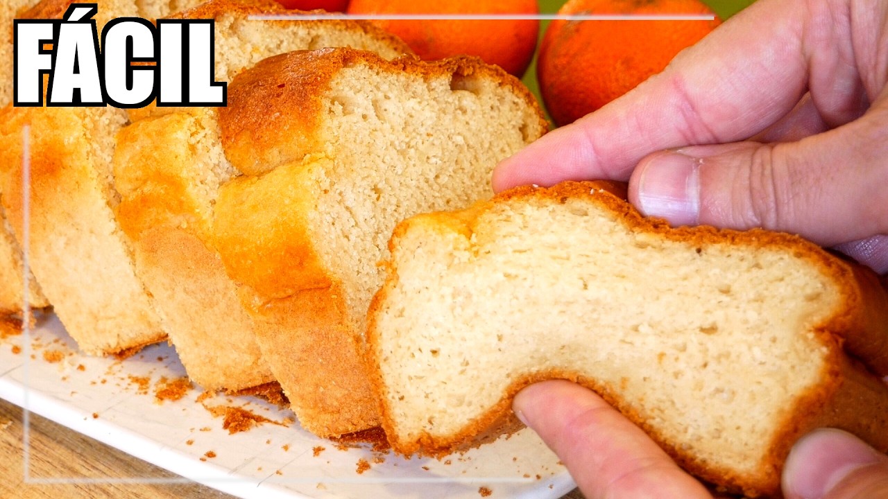El POSTRE SIN AZÚCAR más RICO y FÁCIL en tu COCINA! 🍰🍊 PASTEL NUBE ...