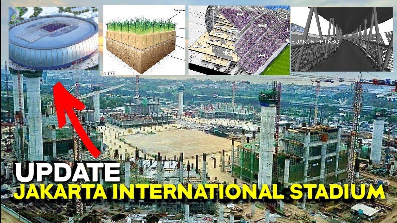 LEBIH MEGAH DARI Stadion JDT FC? Update Jakarta International Stadium ...