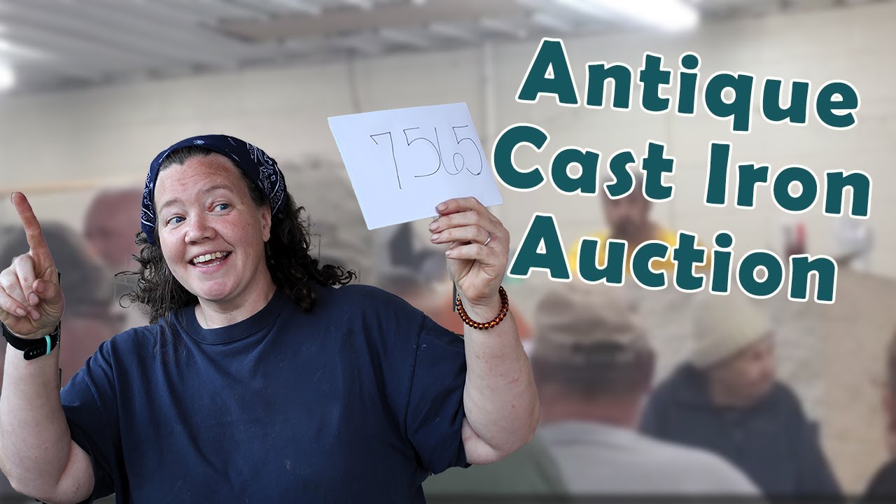 Antique Cast Iron Auction - YouTube