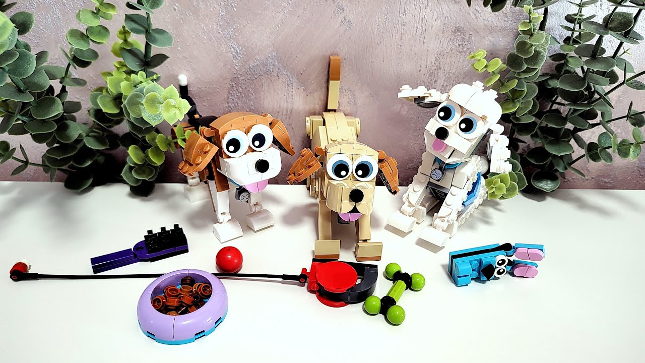 Adorable Dogs: Beagle, Poodle and Labrador LEGO® 31137 | Creator 3in1 ...