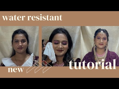 Minimal bridal tutorial | best for beginners nisha makwana makeover - YouTube