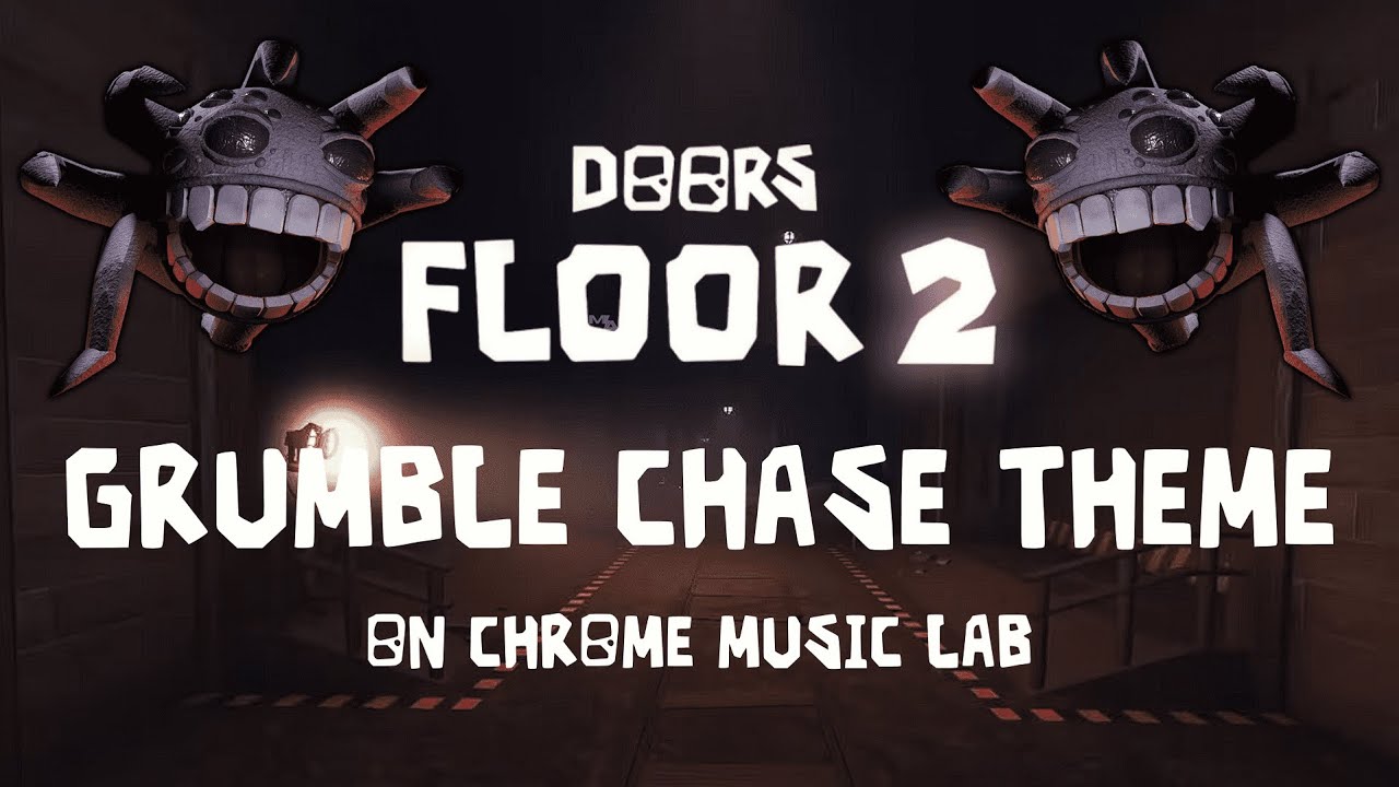 Roblox DOORS FLOOR 2 - Grumble Chase OST on Chrome Music Lab (kinda ...