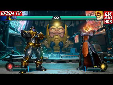 Thanos & Spider-Man vs Dormammu & Doctor Strange (Max Difficulty) - Marvel vs Capcom: Infinite