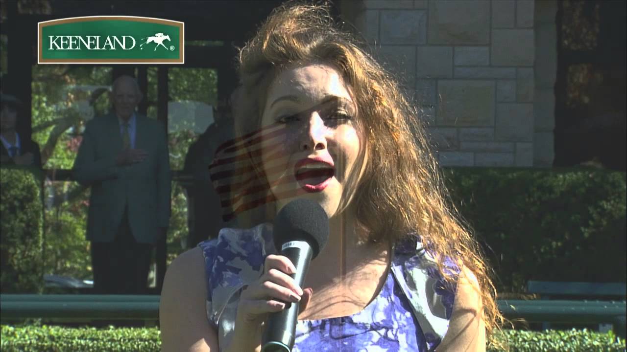 Star Spangled Stakes singing competition - Gabrielle Barker - YouTube