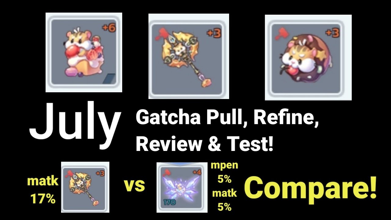 JULY HG PULL, REVIEW, TEST & COMPARE! RAGNAROK MOBILE ETERNAL LOVE ...