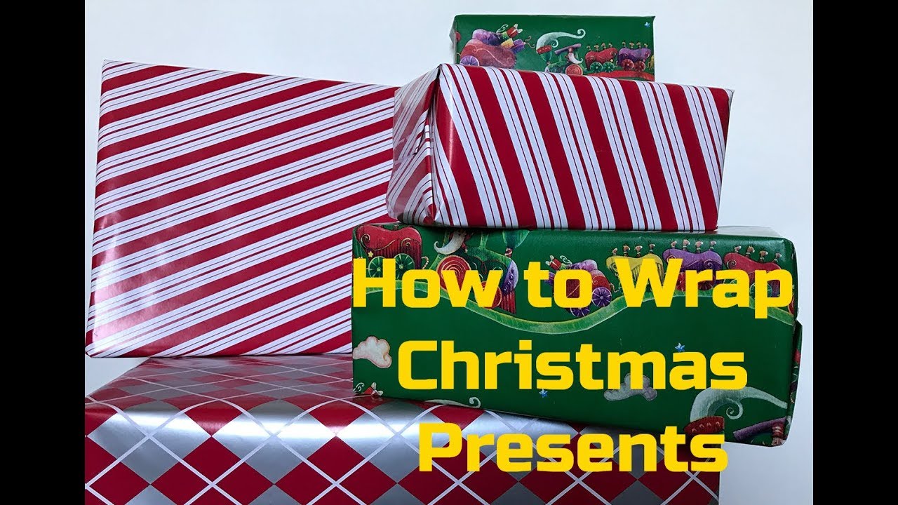 How to Wrap a Christmas Present - YouTube