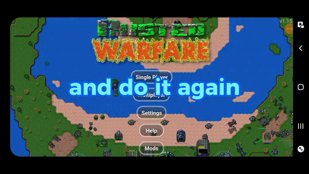 How to get Map Menu from Rusted Warfare | RTS - YouTube