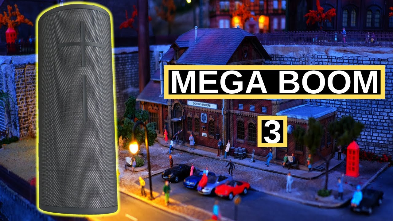 Bocina Bluetooth Mega Boom 3 de Ultimate Ears, Unboxing y Review, Que ...