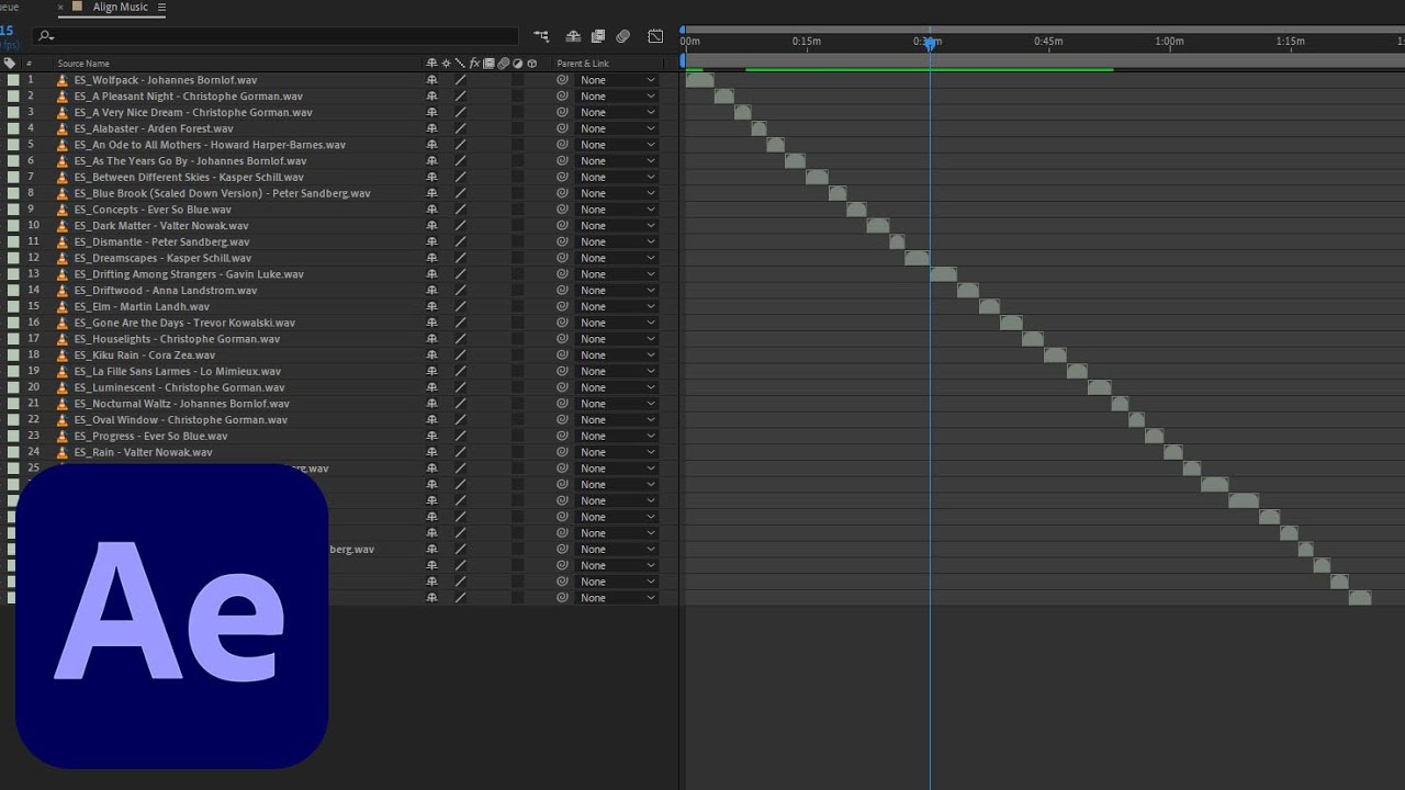 How to Arrange Audio in After Effects - Quick Tip - YouTube