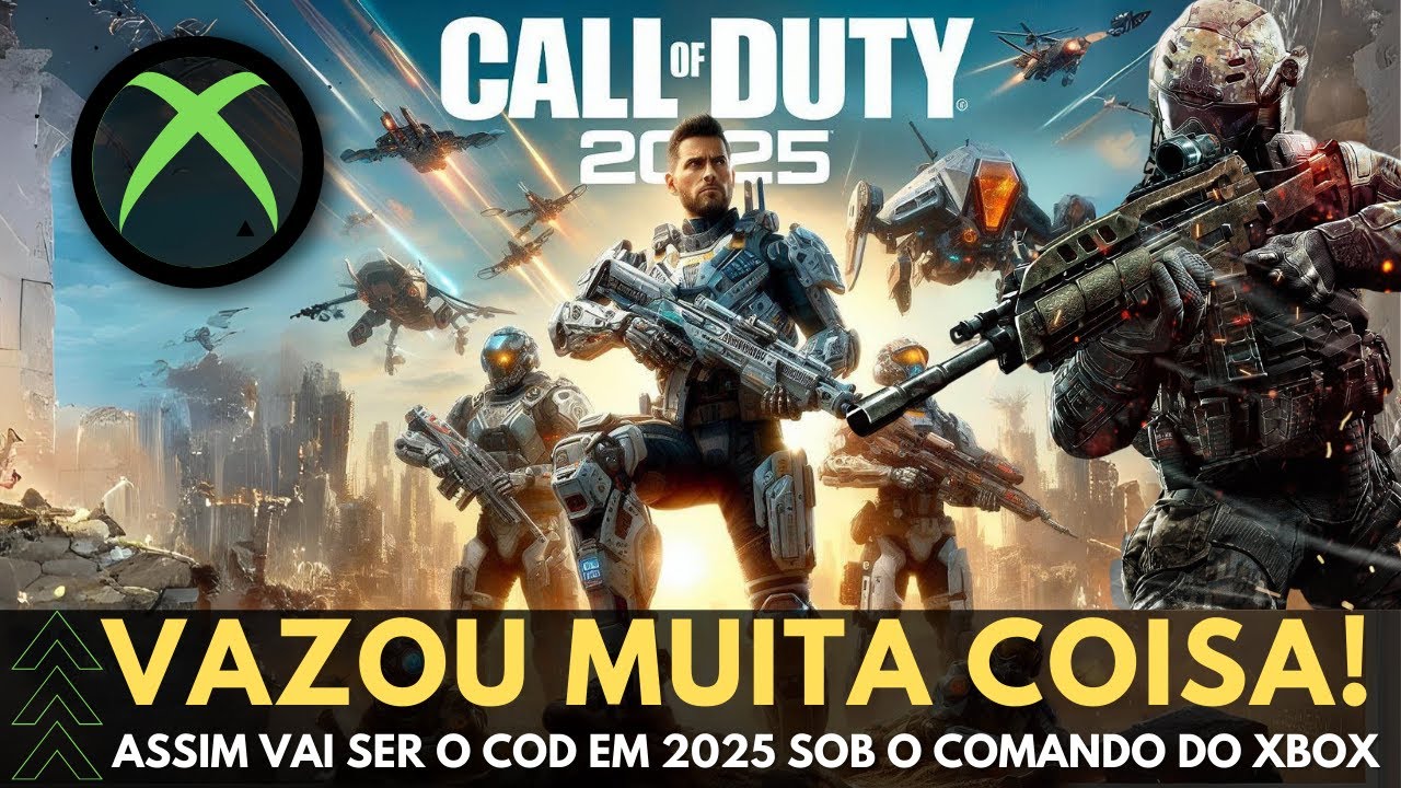 Call of duty 2025 Vazou! Confira agora o que a microsoft vai fazer com ...