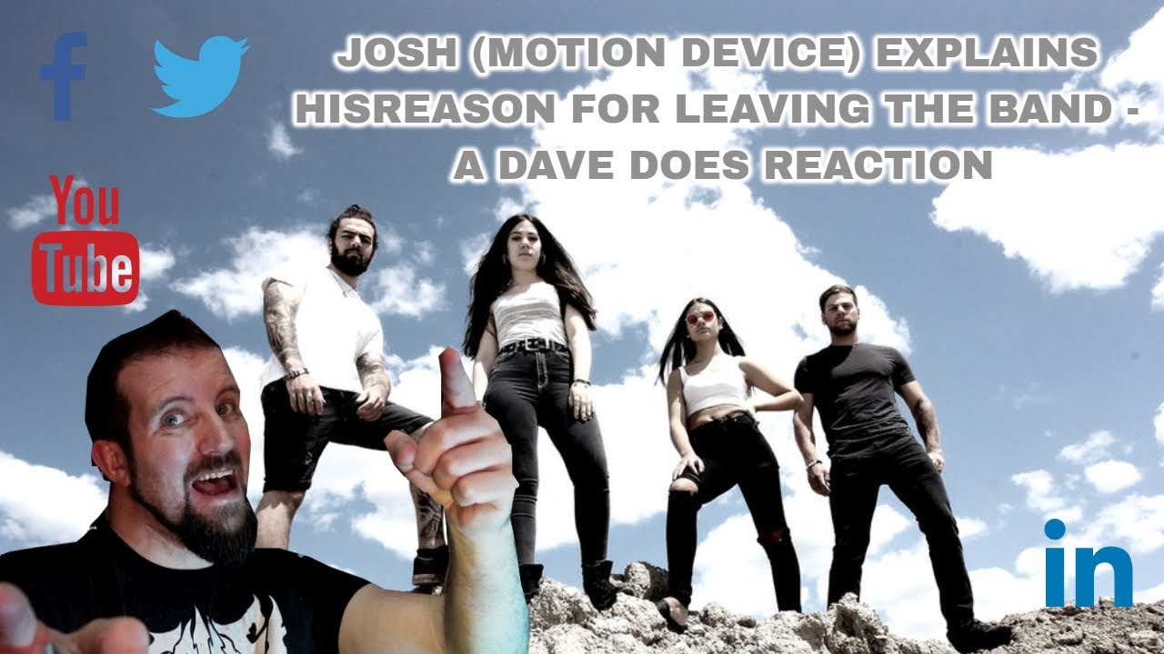 Josh from Motion Device Leaving Statement - Dave Does Reacts - YouTube