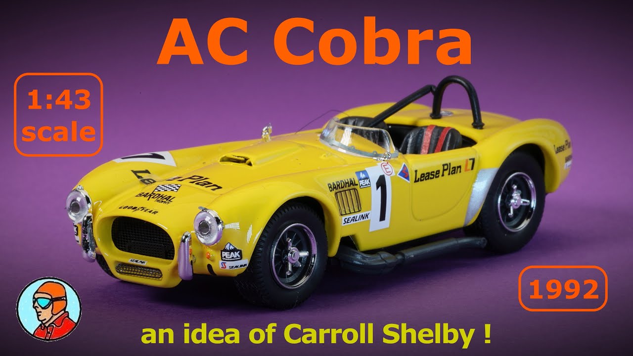 AC Cobra - 1/43 Scale model car - DieCast & Cars - YouTube