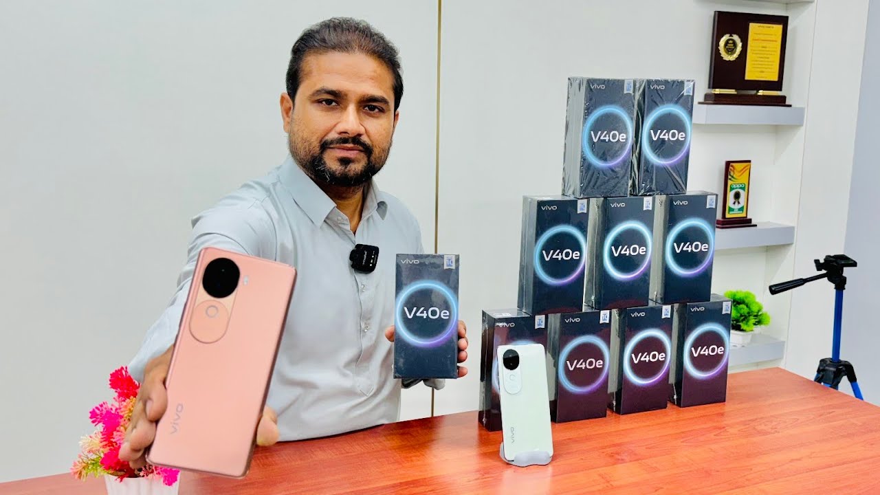 Vivo V40e Unboxing | Royal Phone ⚡ Luxury Design Only ₹29 k | 50 M.P ...