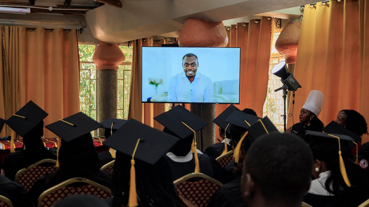 Seven star culinary institute || Apostle Grace Lubega || 2nd Graduation ...