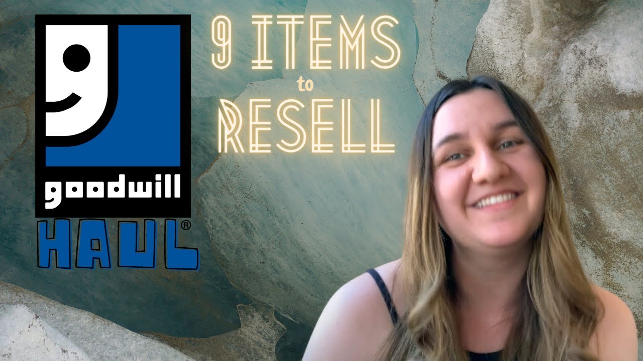 Goodwill Haul - See the 9 Items I Bought from Goodwill to Sell Online ...