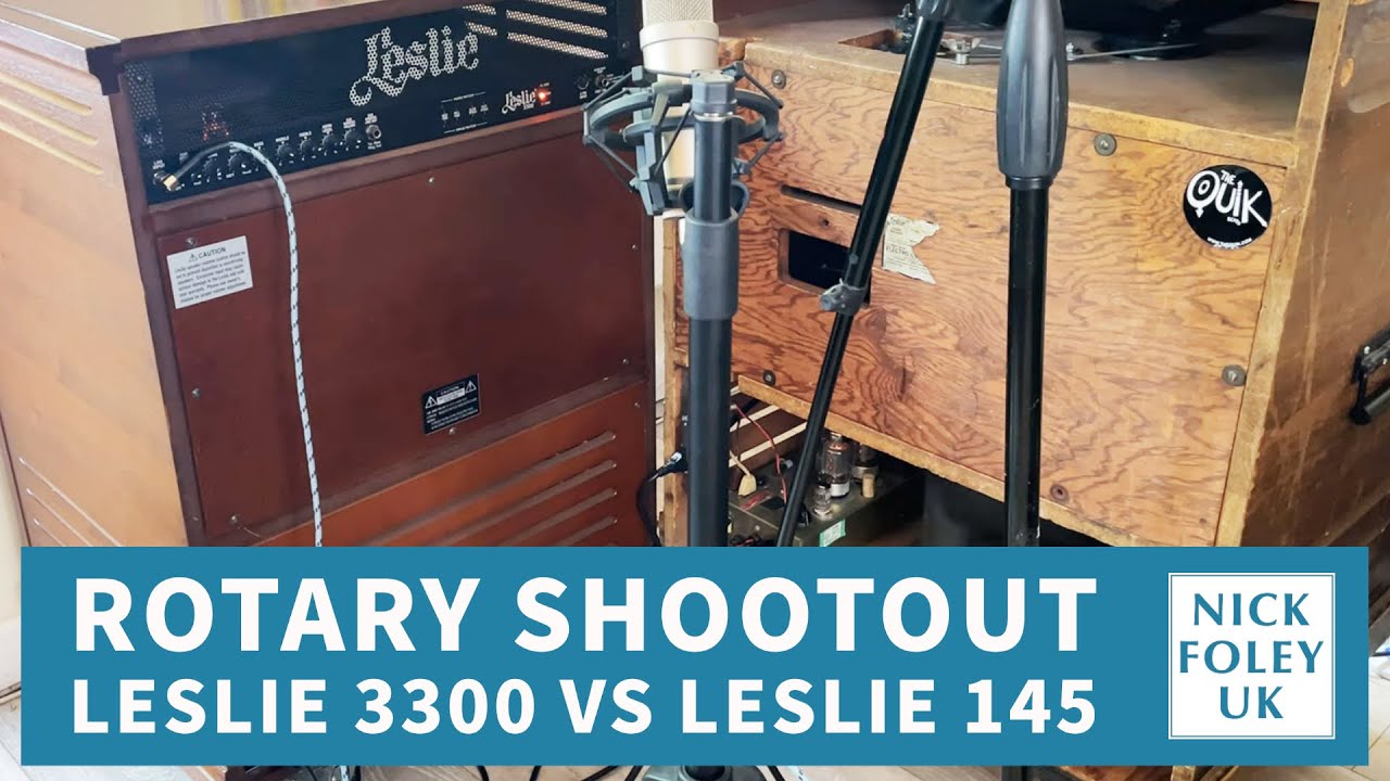Rotary Shootout - Leslie 3300 Vs Leslie 145 - YouTube
