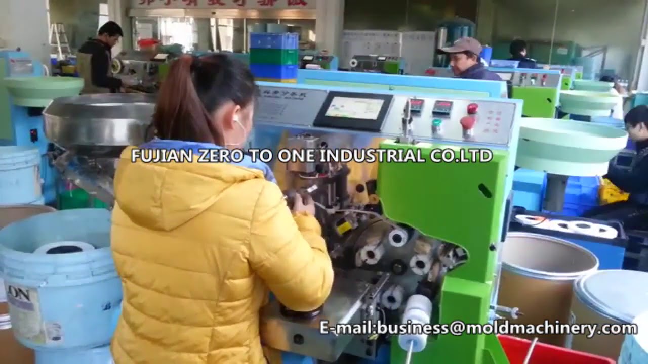 automatic tape roll up machine - YouTube