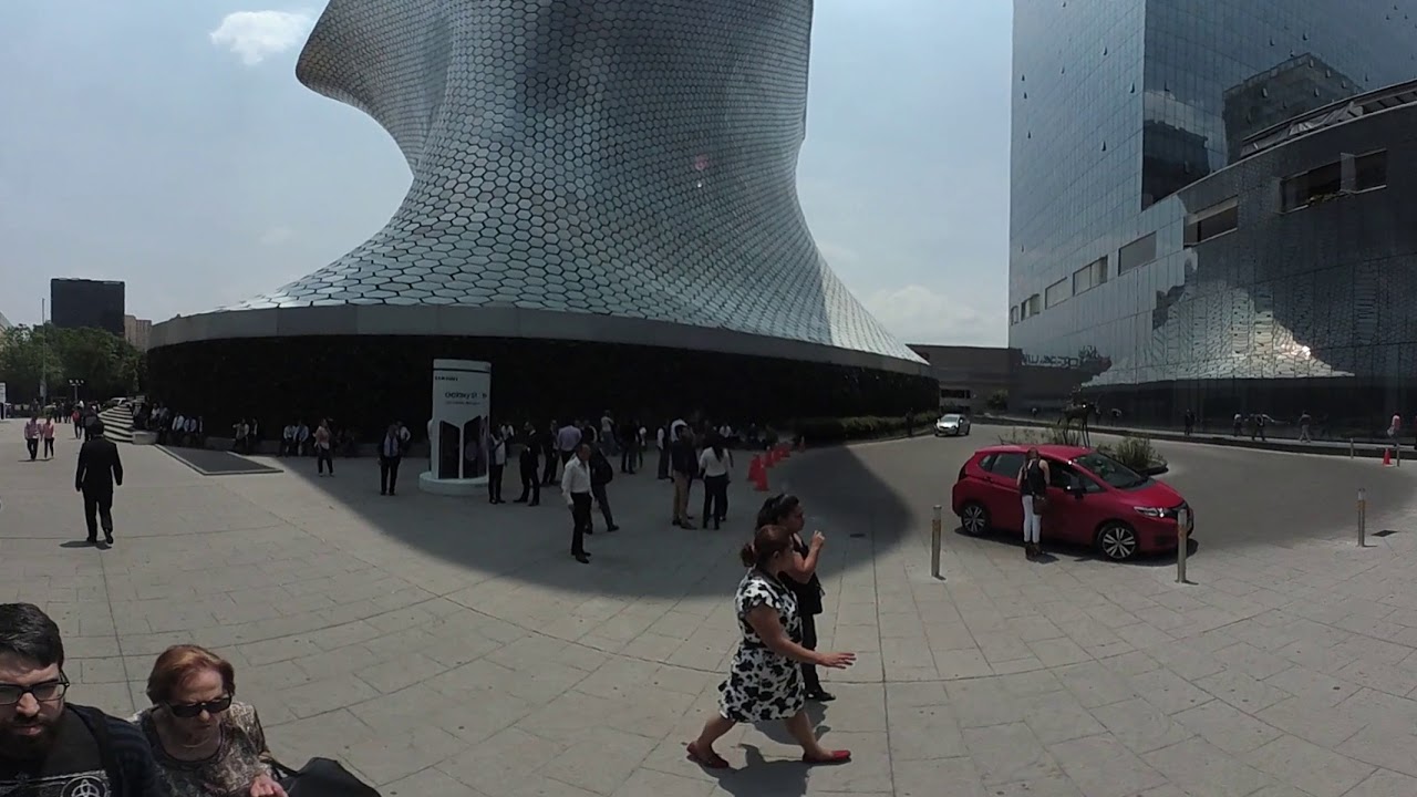 Soumaya Museum Exterior - Mexico City - 360 VR Video - YouTube
