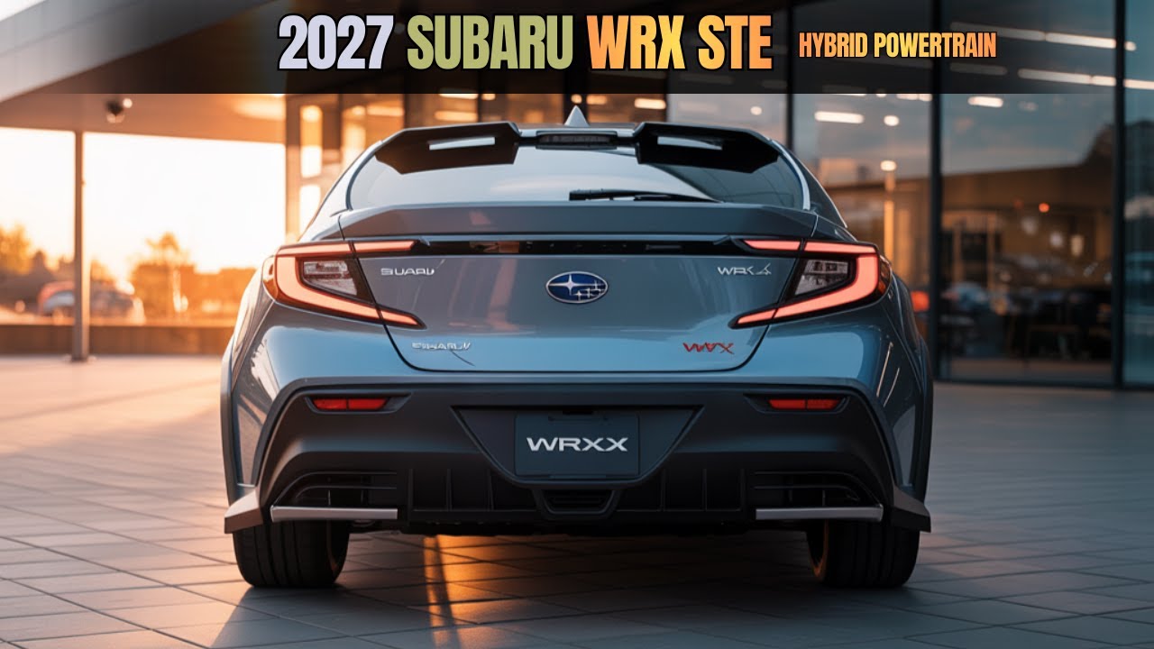 2027 Subaru WRX STe – Subaru Finally Built the One That Makes Sense ...