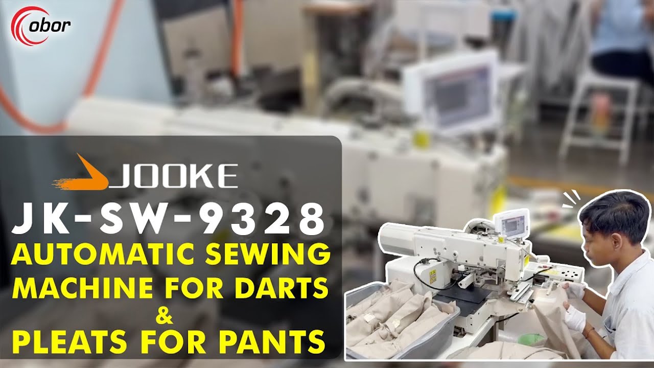 JOOKE JK-SW-9328 Automatic Sewing Machine for Darts & Pleats for Pants ...