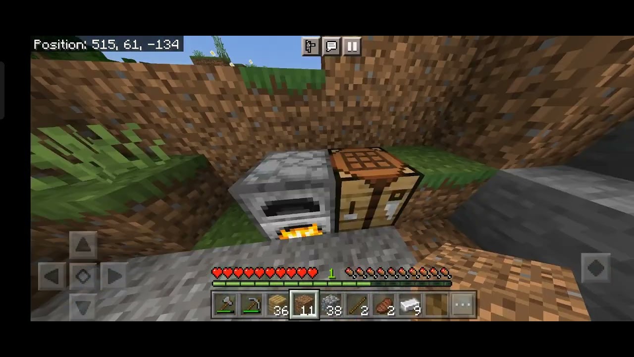 Minecraft Survival series pocket edition game play|| Part #1 - YouTube