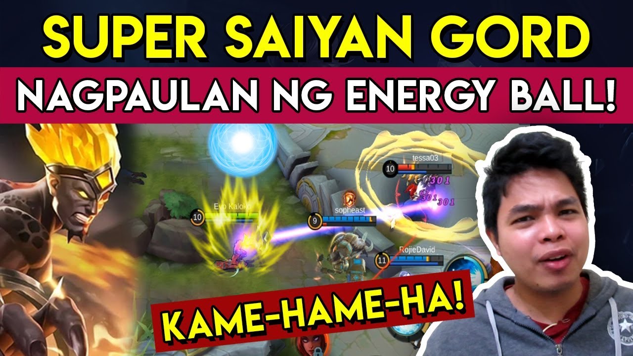 Super Saiyan si Gord, Marunong Mag-Energy Ball - Mobile Legends - YouTube