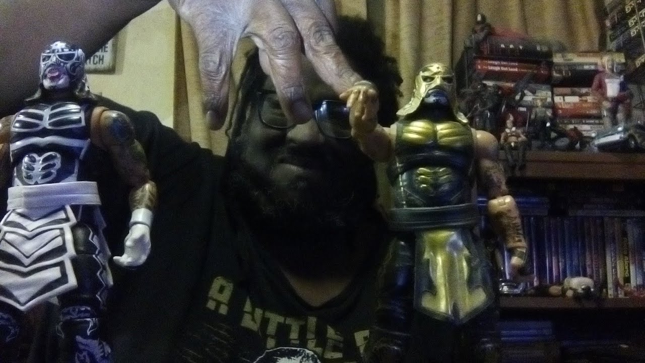 A Special Cinco De Mayo Look at Two of Pentagon Jr's AEW Action Figures ...