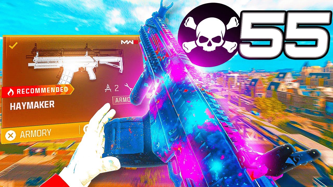 this HAYMAKER is *BROKEN* in WARZONE 3! 😱 (Best HAYMAKER Class Setup ...