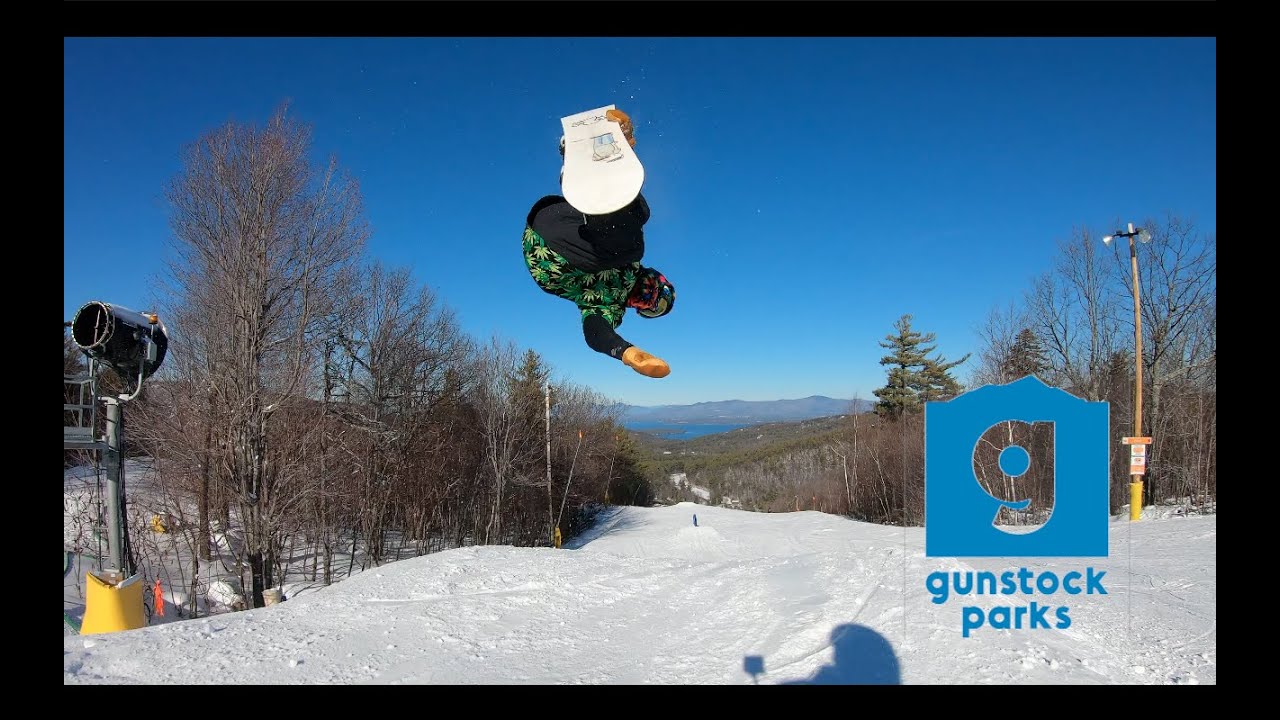 Gunstock Mountain (PARKS) on a Sunny Day - YouTube