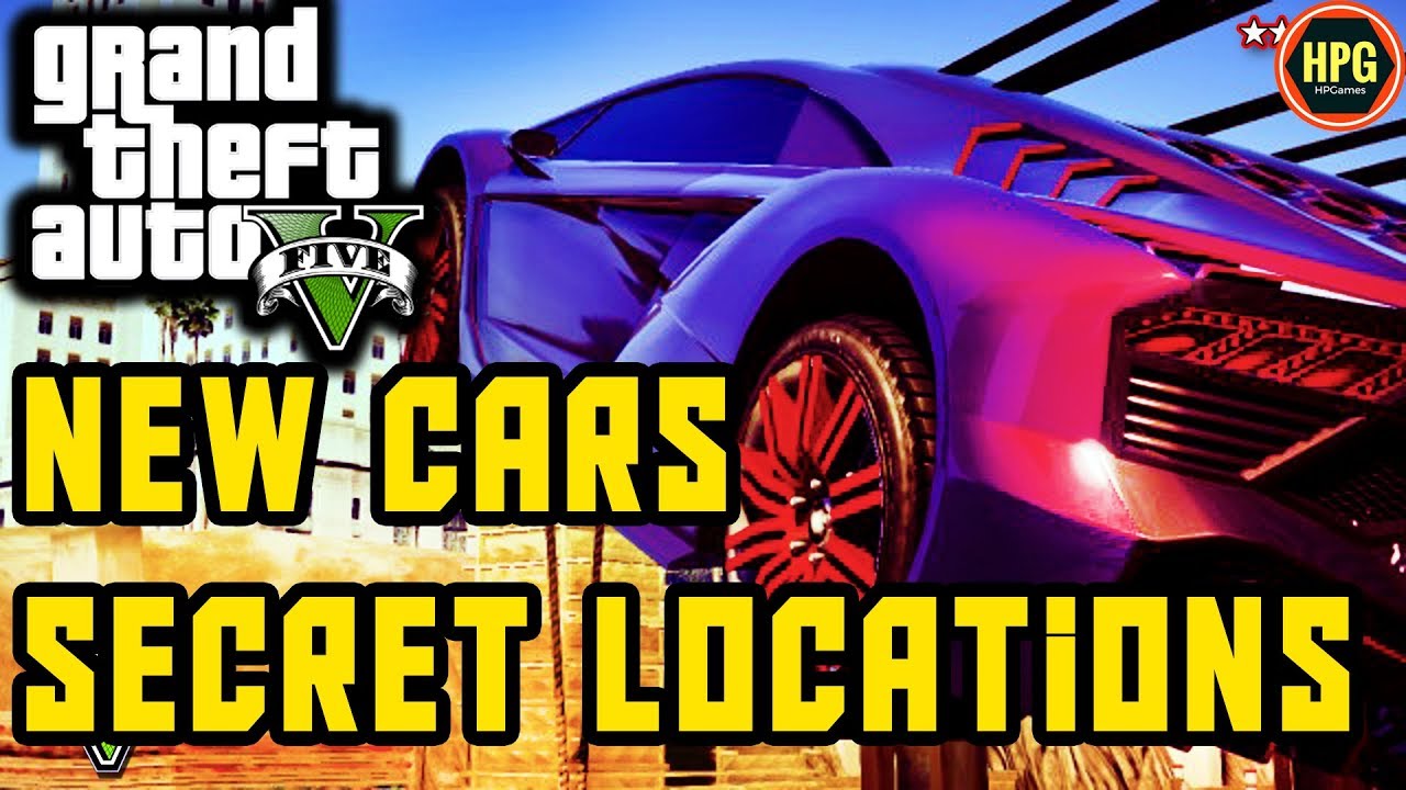 GTA 5 Rare & Secret cars and locations - YouTube