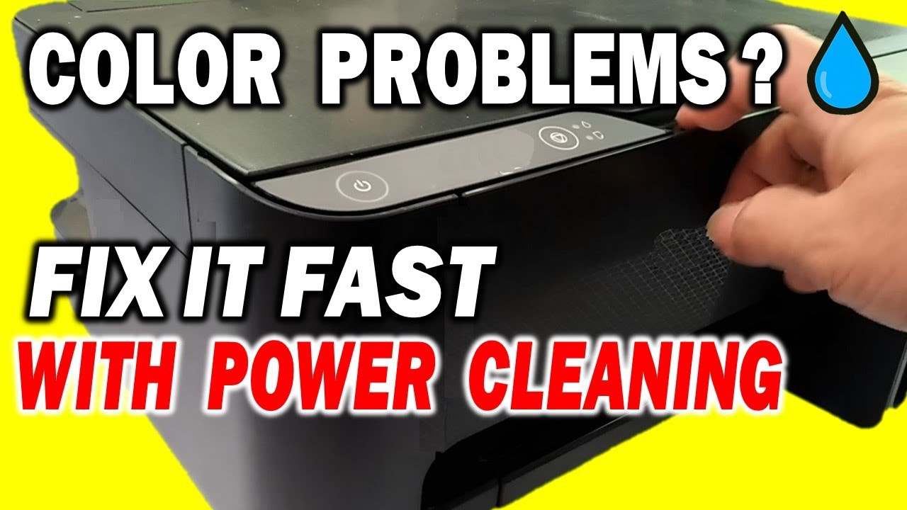 FIXED: Epson Printer Color Problem with Power Cleaning (100% Working ...