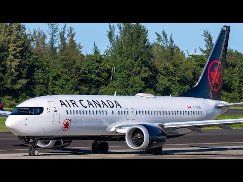 Amazing Puerto Rico Aviation Traffic | January -20-2023 Air Canada ...