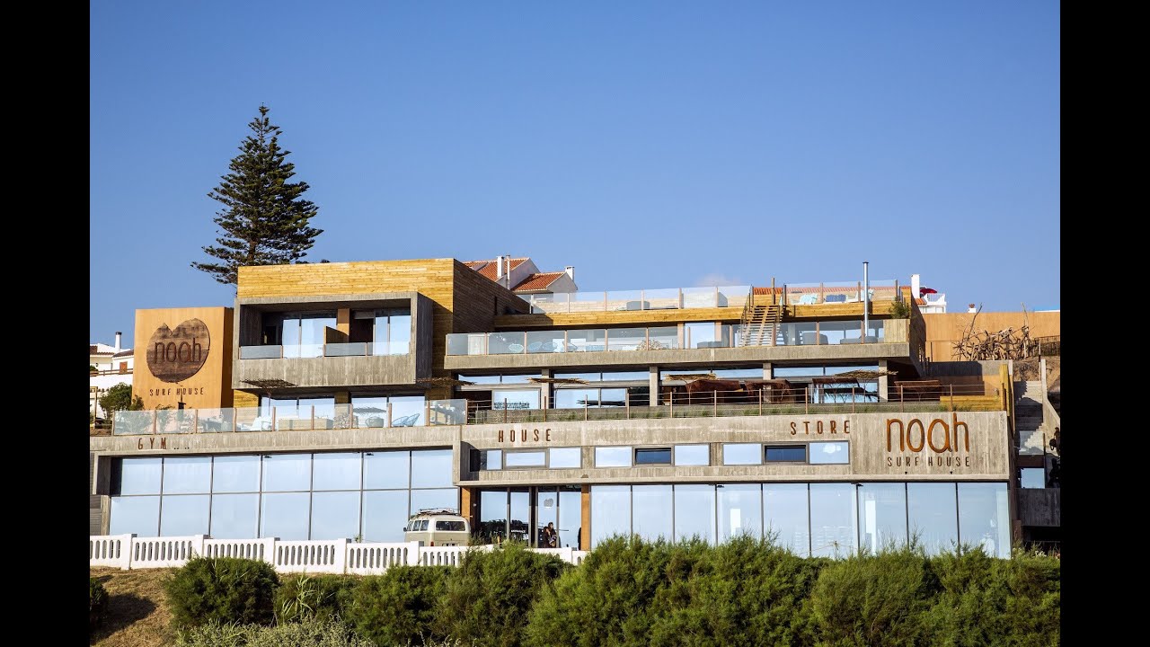 Noah Surf House — Dream Holiday Spot in Portugal - YouTube
