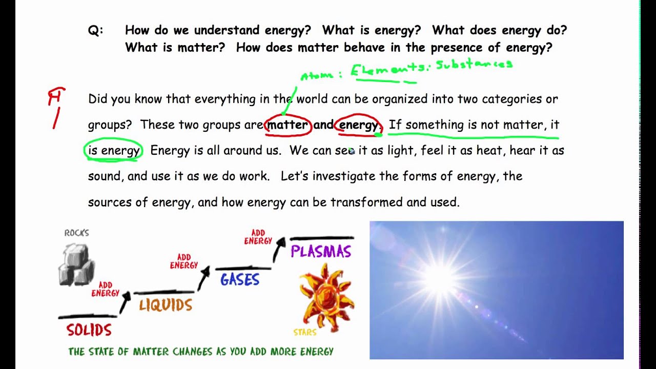 V. 17 Matter or Energy? - YouTube