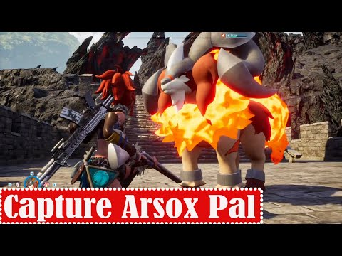 Palworld Capture Arsox Pal (Fire Level 2) - YouTube