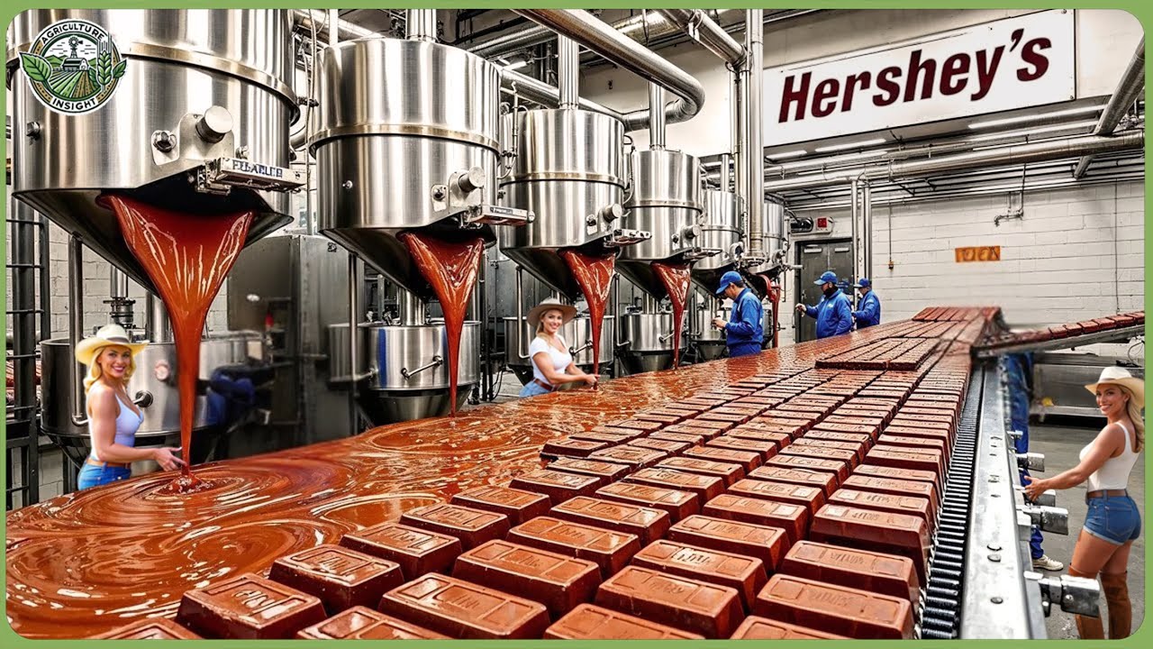 13.5 Million Tons Chocolate Are Processed - Inside the World’s Largest ...