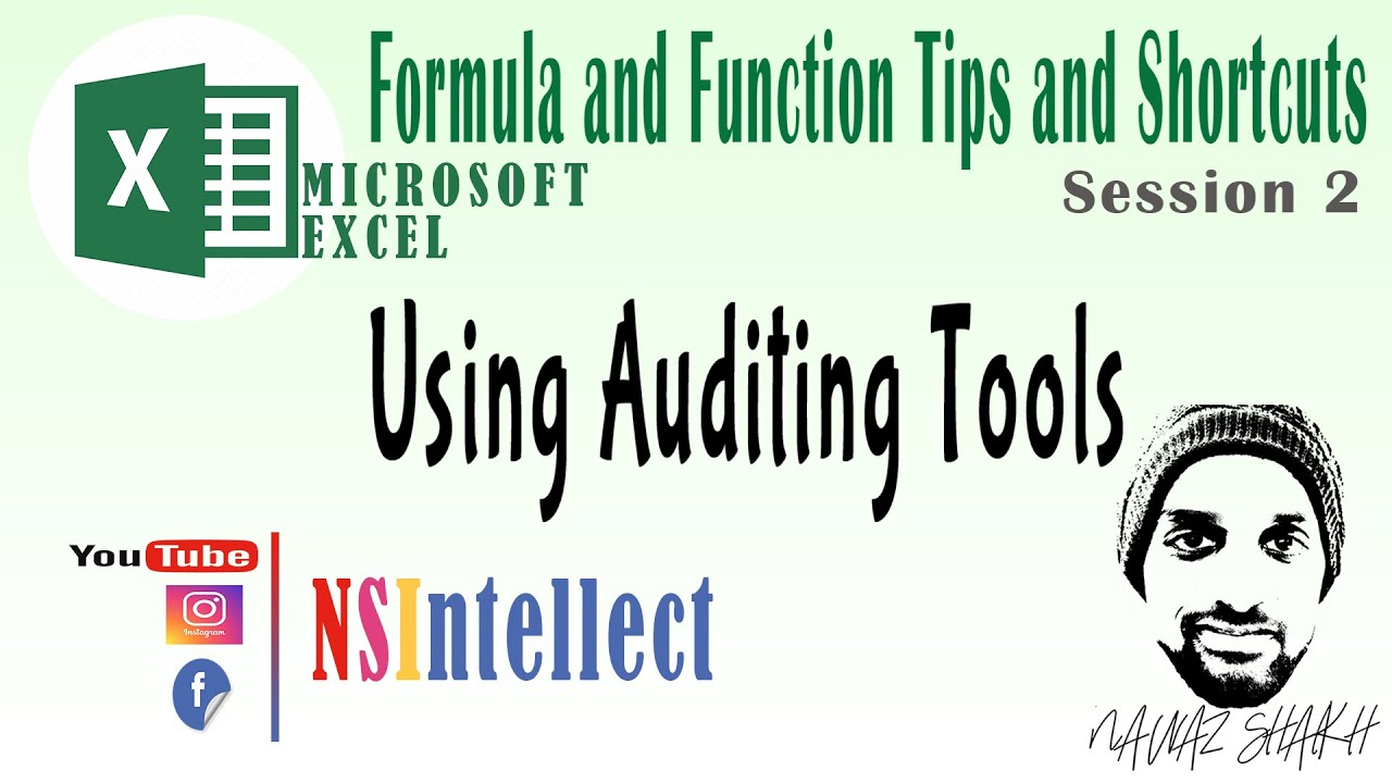 Using Auditing Tools | Formula and Function Tips and Shortcuts | Trace ...
